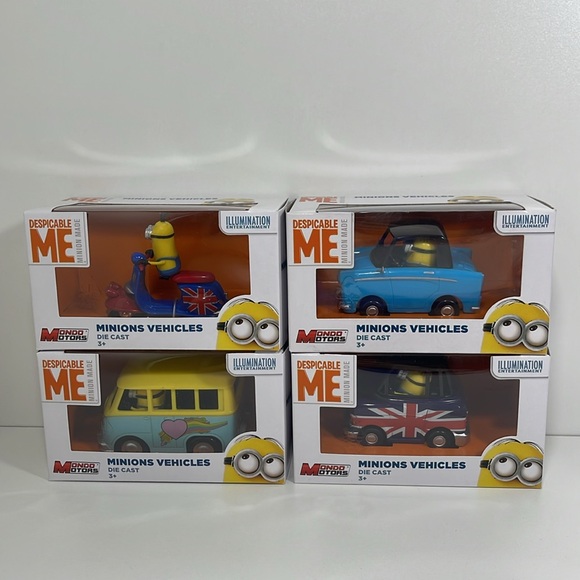 Toys | Despicable Me Minion Made Die Cast Vehicles Mondo Motors Toy Car ...